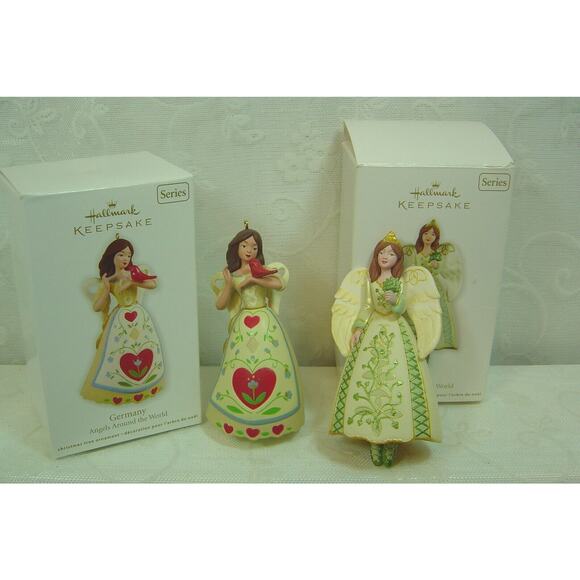 Hallmark | Holiday | Hallmark Angels Around The World Ornamentsgermany ...